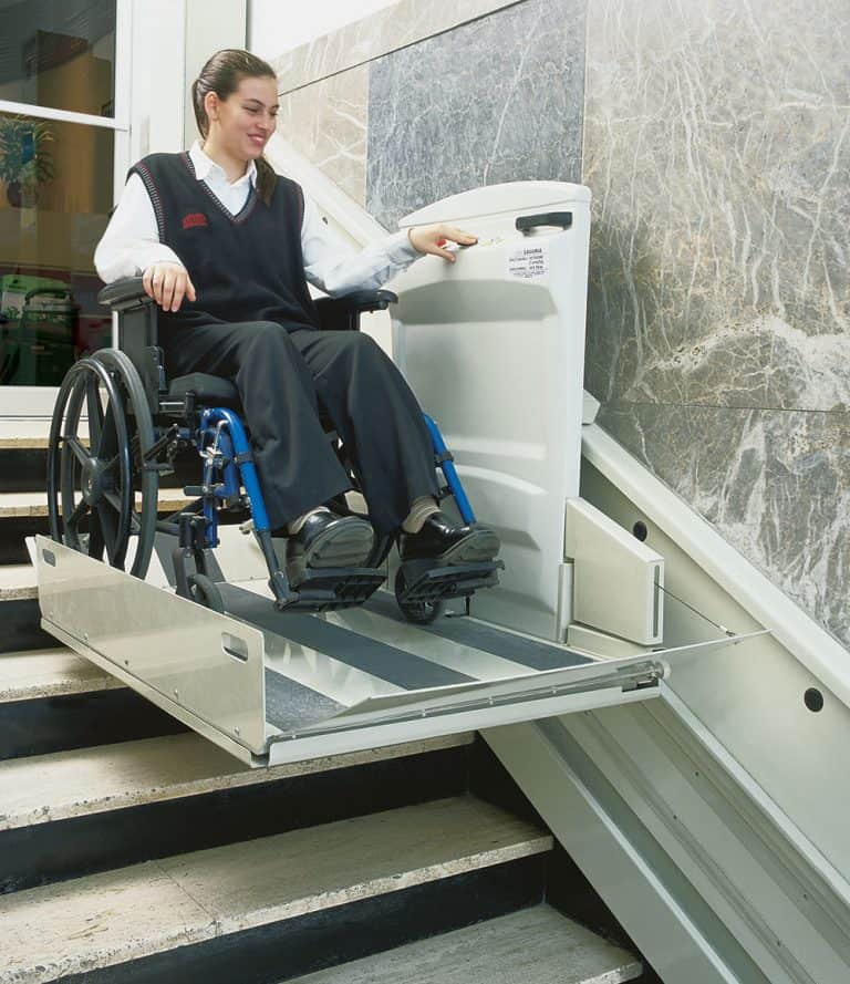 Commercial Inclined Platform LIfts for ADA Compliance