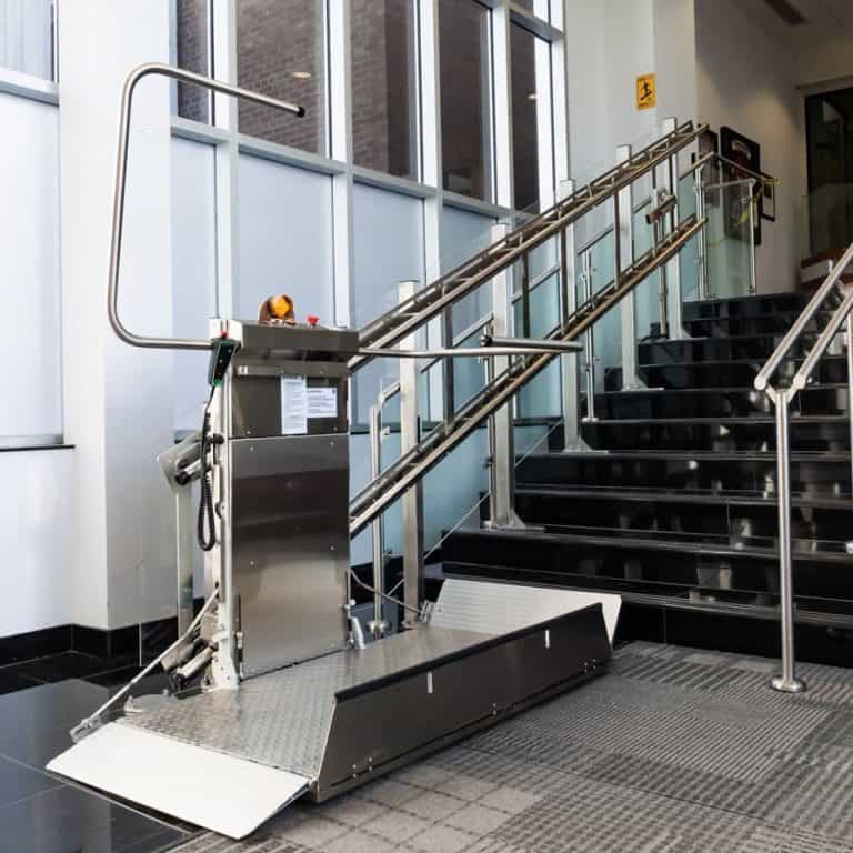Commercial Inclined Platform LIfts for ADA Compliance