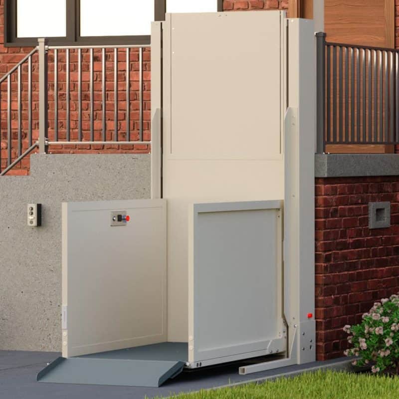 Commercial Vertical Platform Lifts ⋆ ADA Compliant